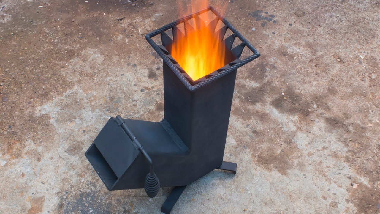 Indoor Rocket Stove Plans Wood Burning Stove SG1 Internal Bungalow